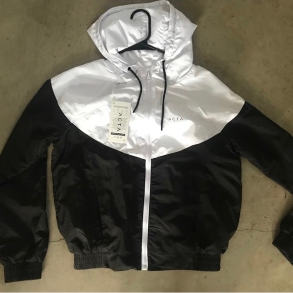 Jackets & Coats | Acta Brand New With Tags Blackwhite Legacy Jacket ...